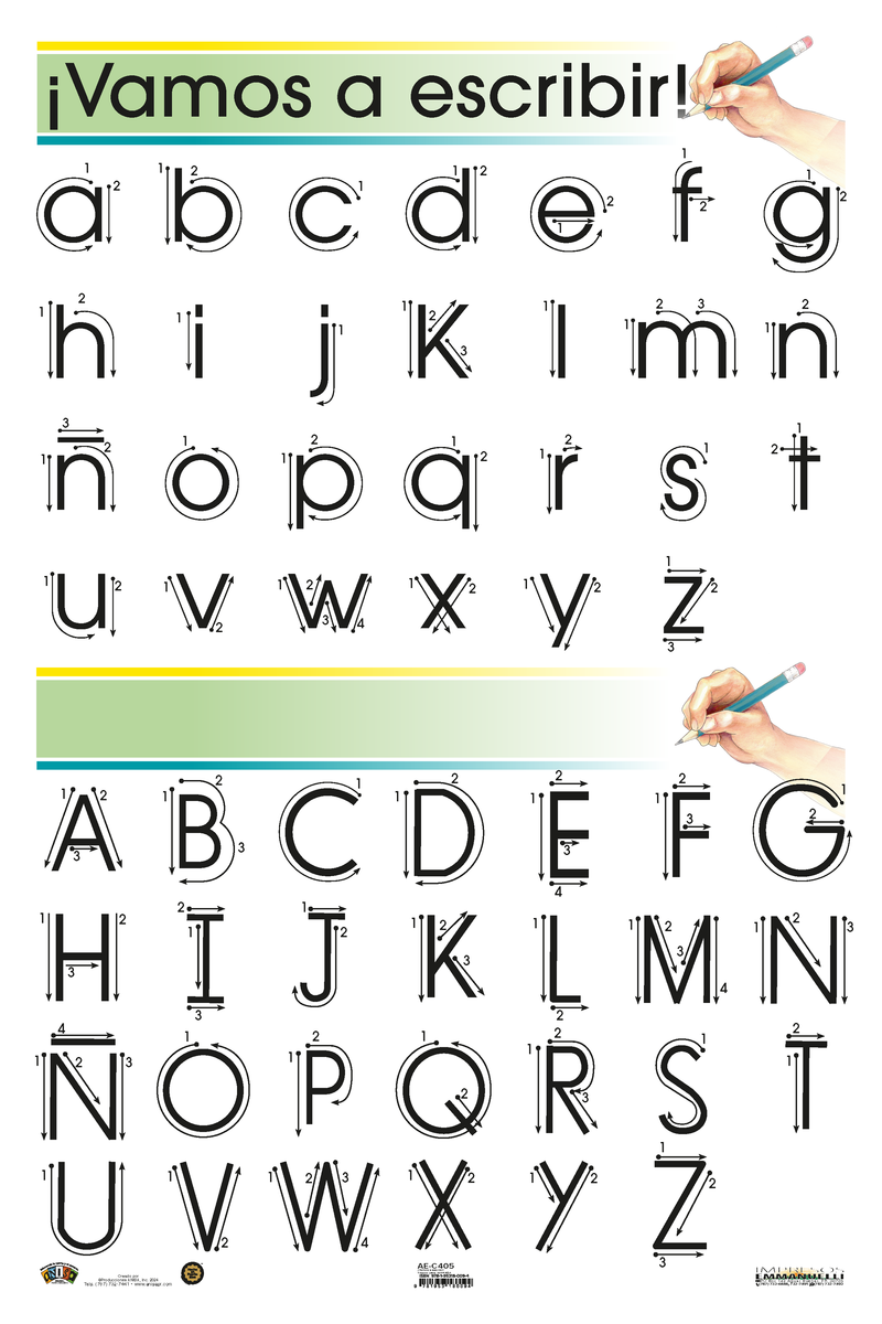 AE-C405_12x19 ¡Vamos a escribir! | Letra impresa – Tienda ANISA