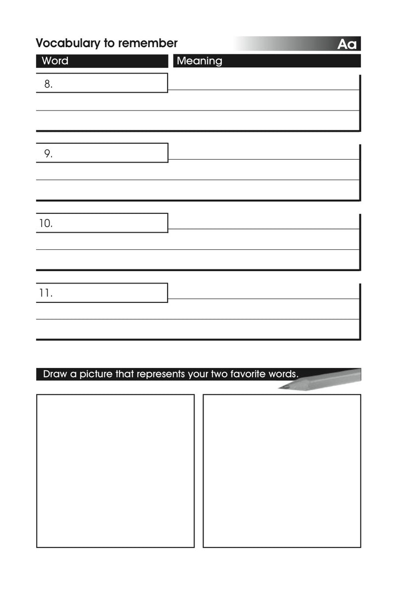 AI-L002 My Vocabulary Notebook – Tienda ANISA